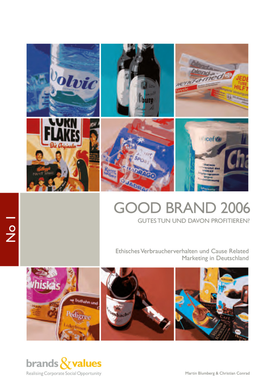 GOOD BRAND 2006 | Brands & values